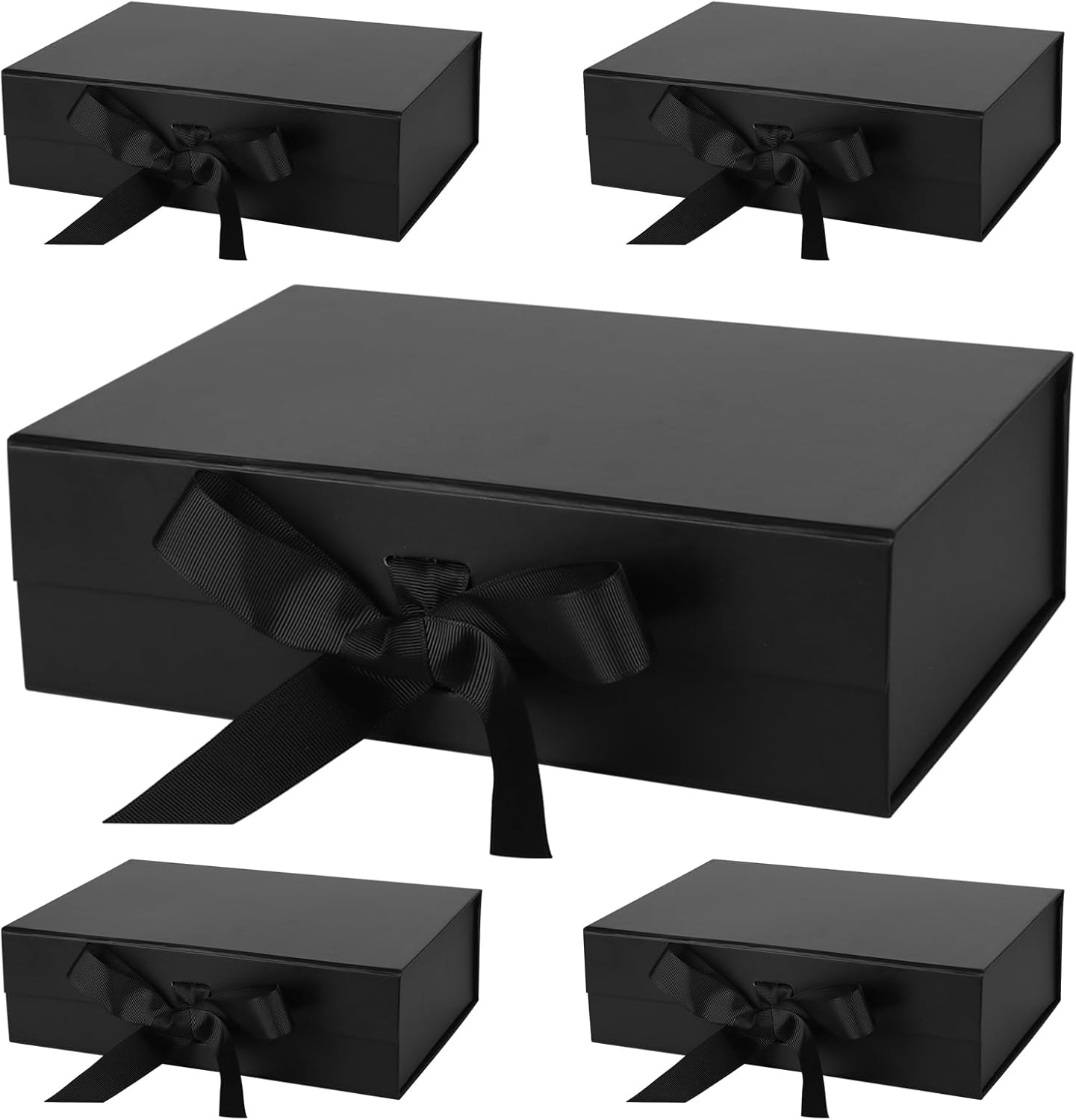 Amazon.com: 5 Pack Large Gift Boxes with Lids 13x9x4 Inches Magnetic ...