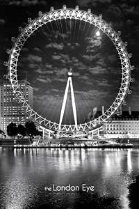 Amazon.com: The London Eye Poster Poster Print, 24x36: Posters & Prints
