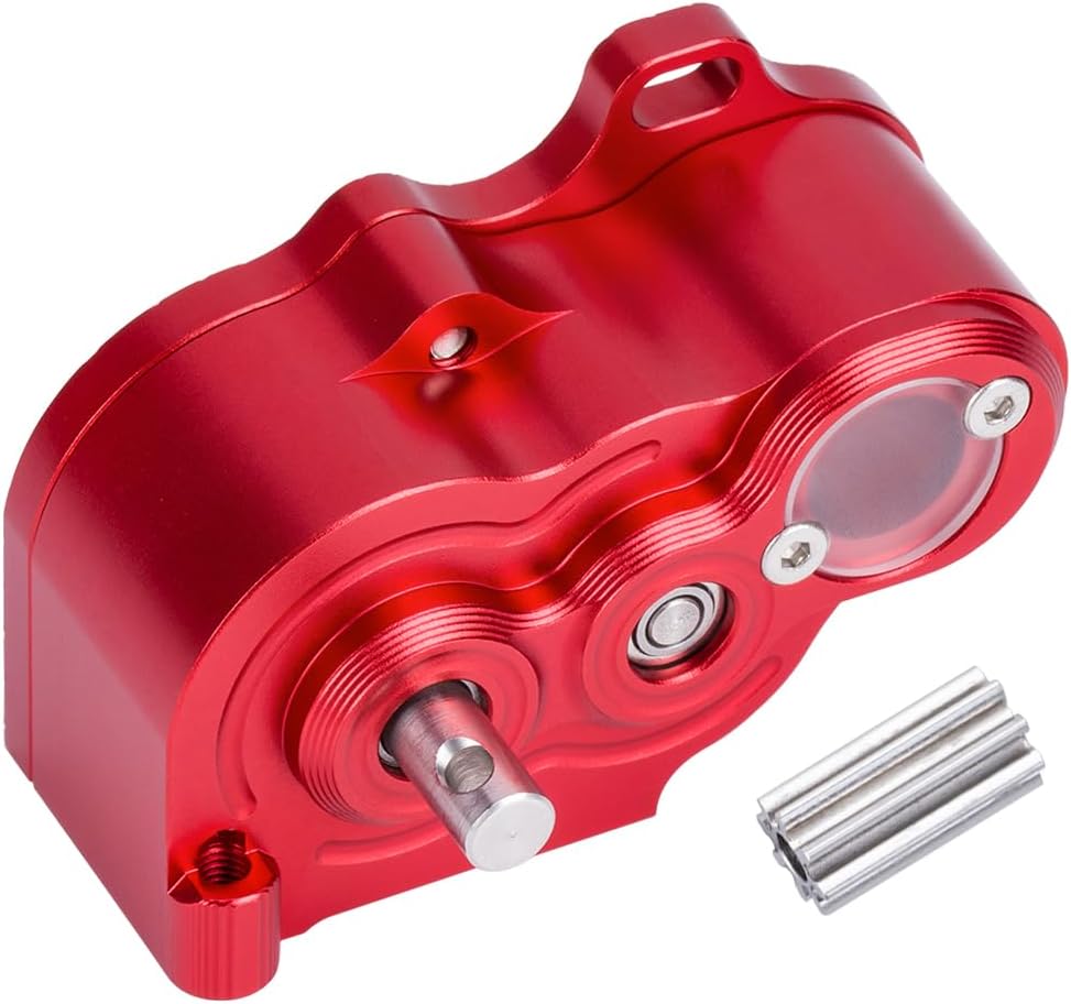 Amazon.com: SCX10 TRX4 Gearbox,LCG Crawler R2 Metal Transmission Low ...