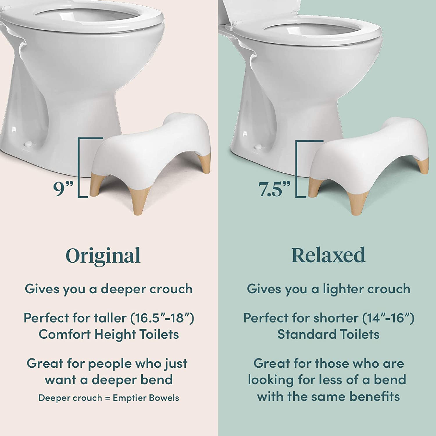 Snapklik.com : TUSHY Ottoman: Squatting Toilet Stool Squatting Position ...