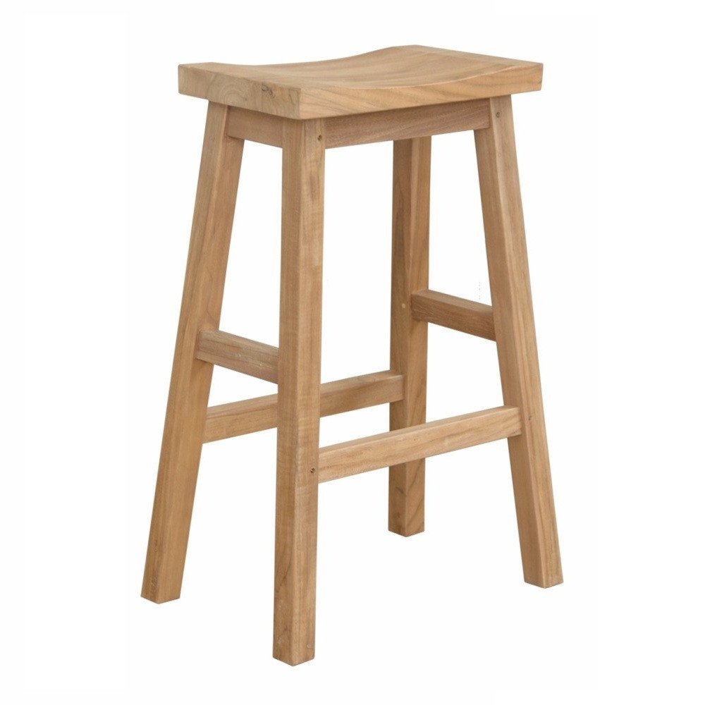 Amazon.com: Anderson Teak Alpine Rectangular Counter Stool : Home & Kitchen