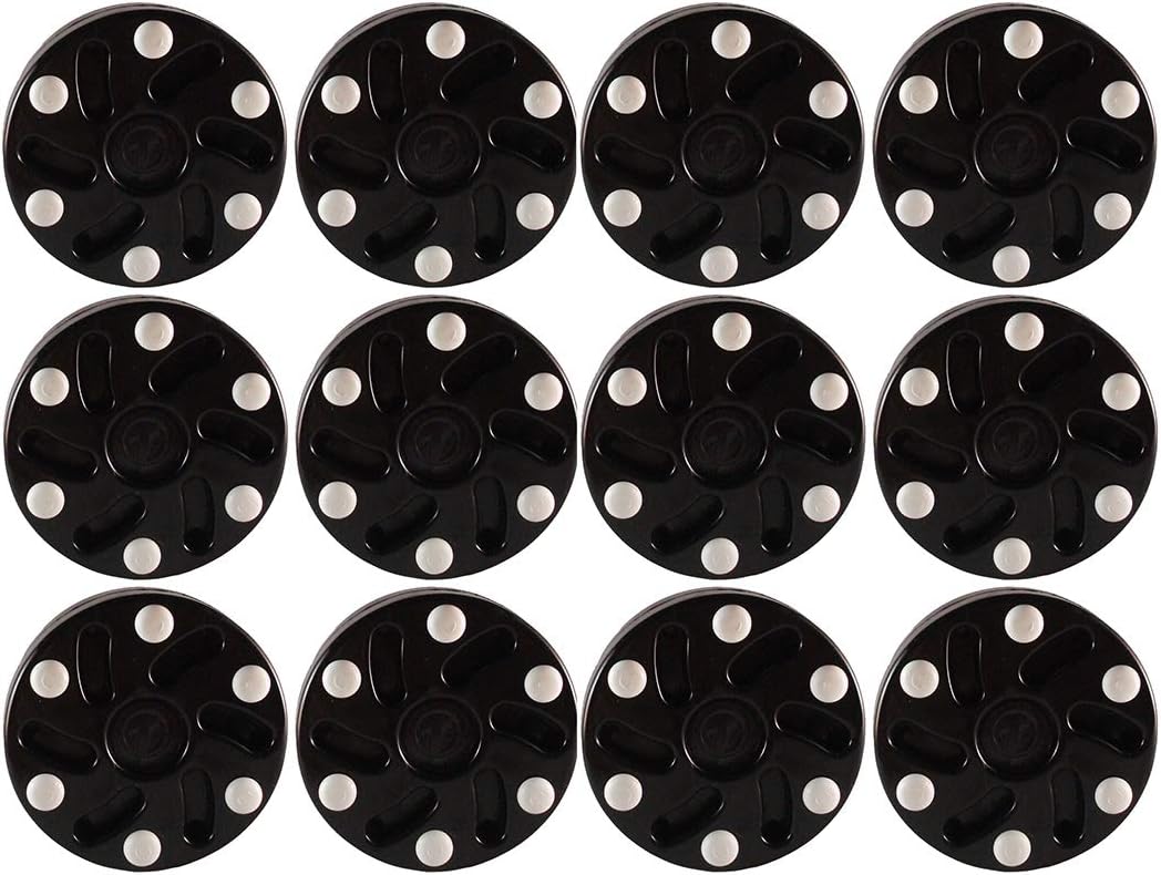 Amazon.com : TronX Roller Hockey Puck (12-Pack) (Black) : Sports & Outdoors