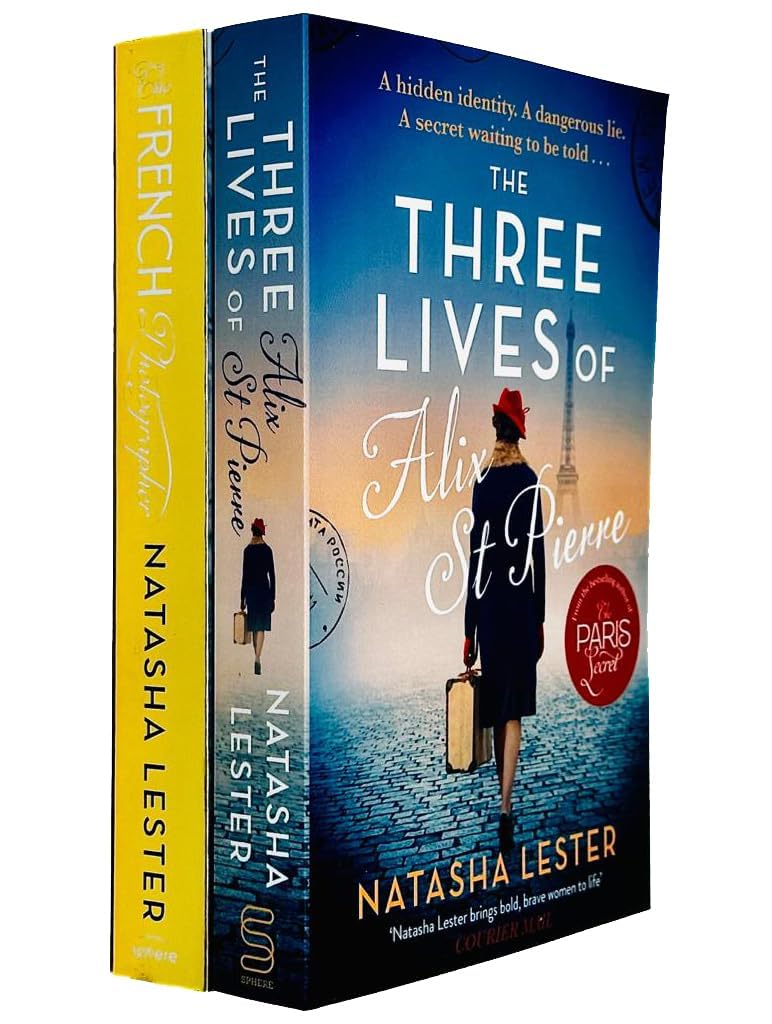 Natasha Lester 2 Books Collection Set (The Three Lives of Alix St ...