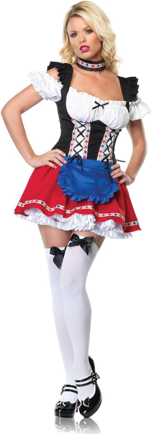 Amazon.com: Frisky Frauline - Small - Dress Size 4-6: Costumes ...