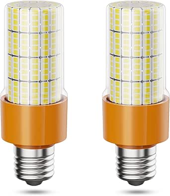 RIUVAO 2 Pack LED Light Bulb 300W Equivalent, 3750 Lumen 5000K Cool ...