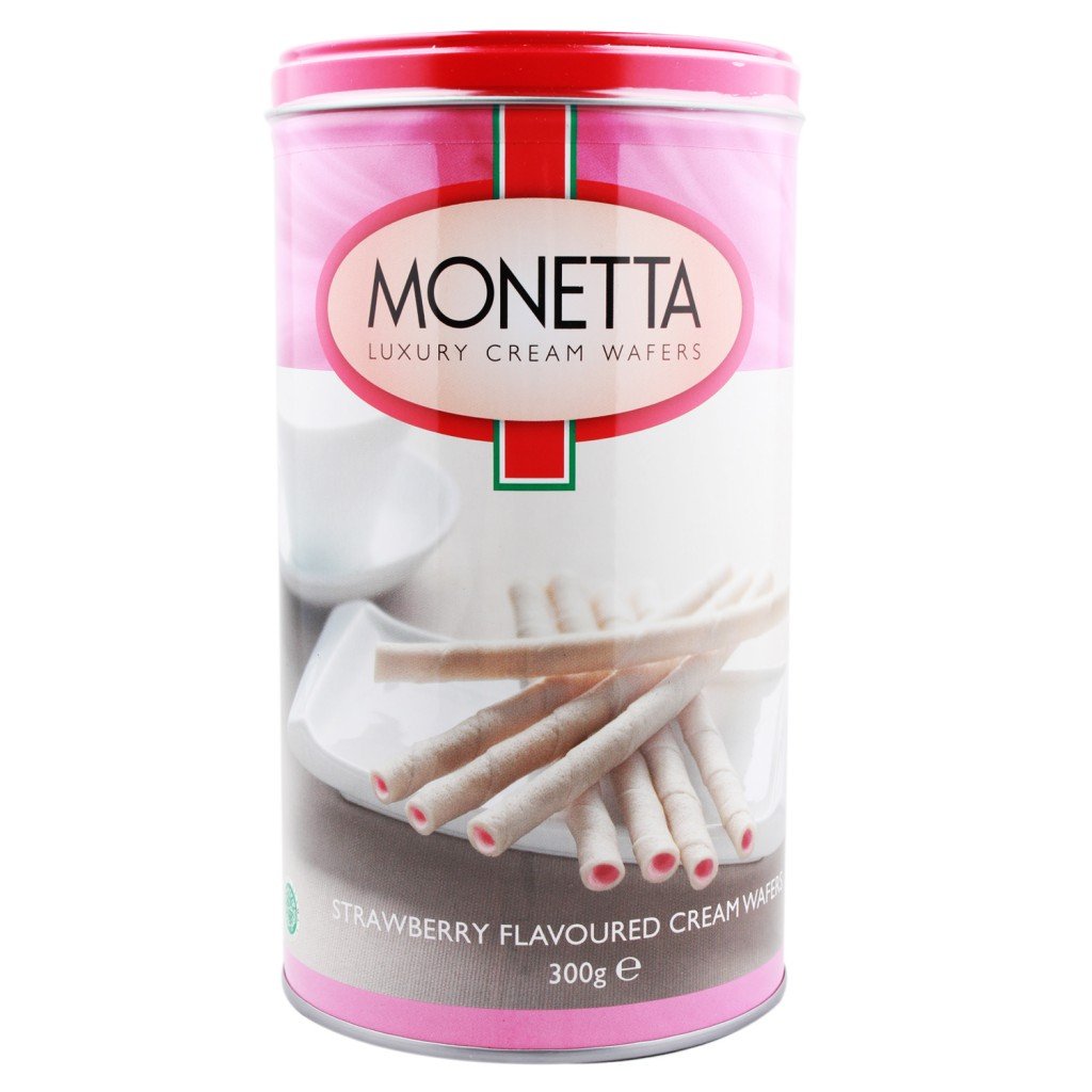 Monetta Wafer Rolls, Strawberry, 300g : Amazon.in: Grocery & Gourmet Foods
