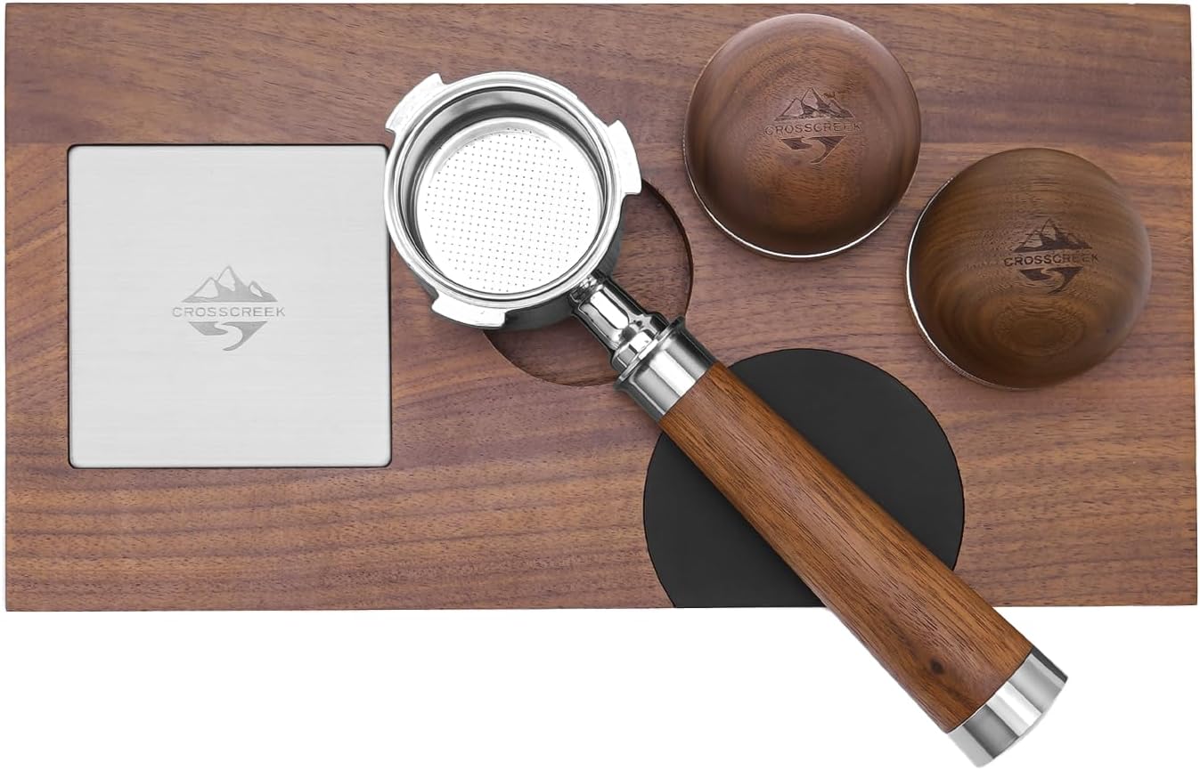 Amazon.com: CrossCreek 51mm Espresso Tools Set | Bottomless Portafilter ...