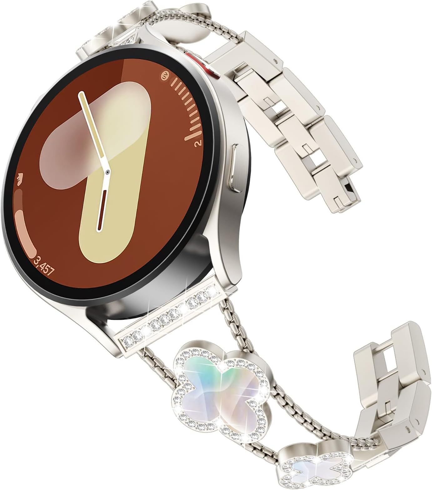 Amazon.com: VISOOM 20mm Metal Galaxy 6 4 7 Watch Bands For Samsung ...