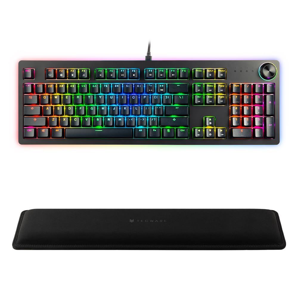 Amazon.com: TECWARE Spectre Pro 104 (Brown Switch) with Wristpad ...