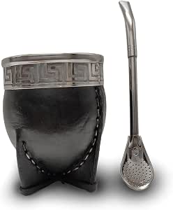 Amazon.com: ALMAOS Calabaza de yerba mate prémium (copa mate) – mate ...