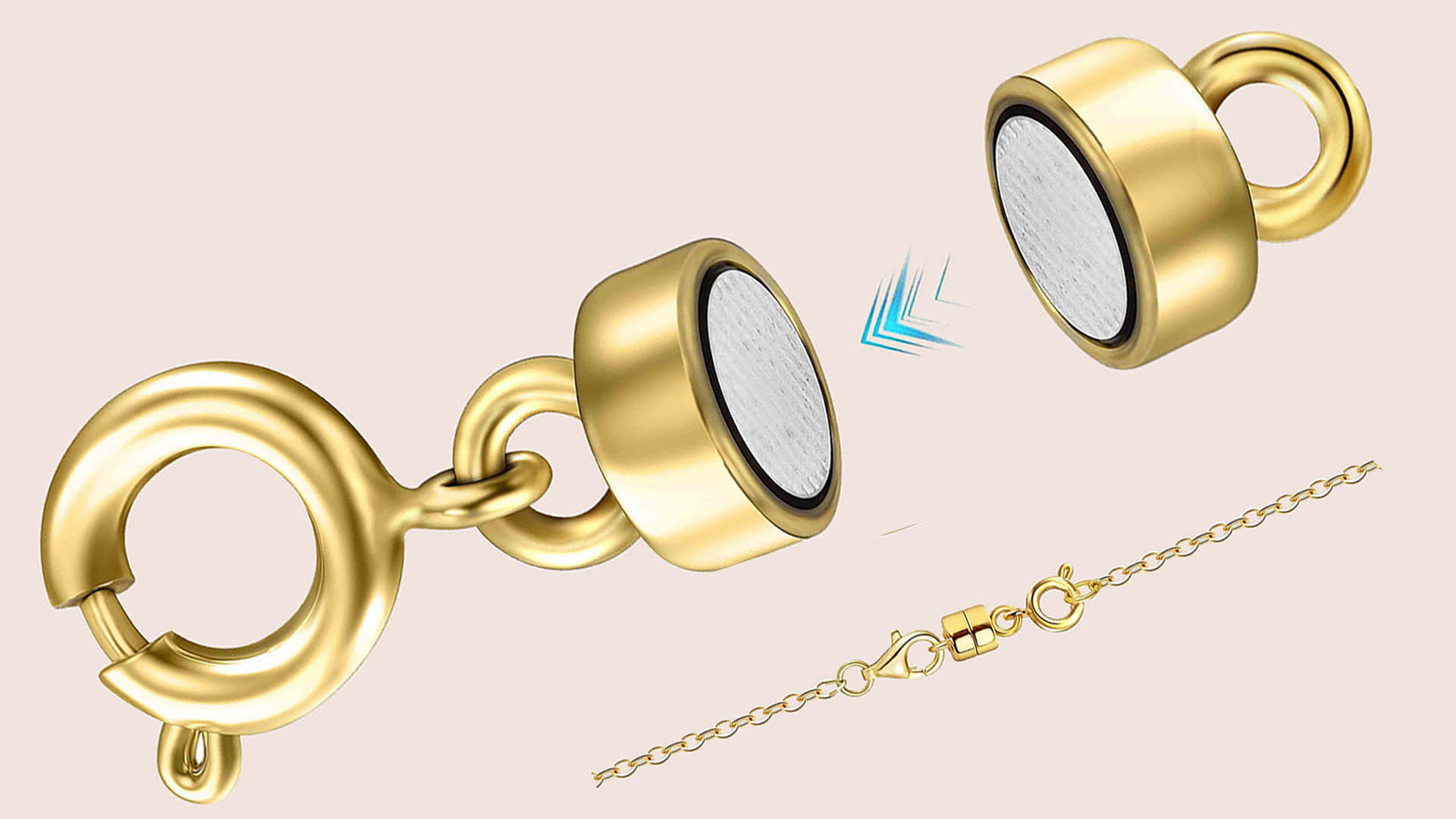 Watch Strong Magnetic Clasps for Necklaces on Amazon Live