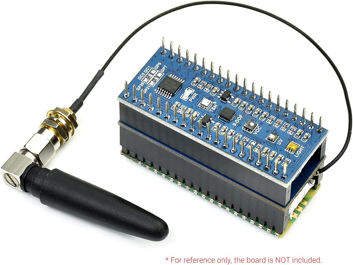 Waveshare SX1262 LoRa Node Module For Raspberry Pi Pico Support LoRaWAN Protocol EU868 Band ...