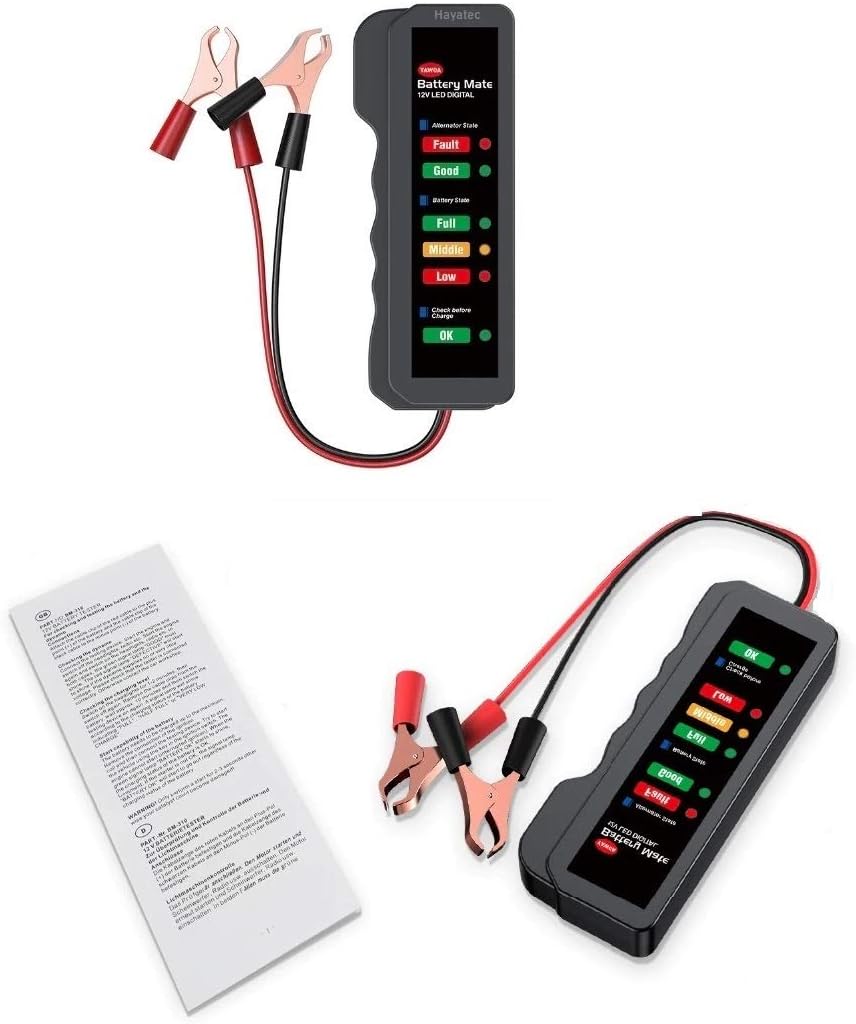 Amtech L4300 Battery and alternator tester : Amazon.co.uk: Automotive