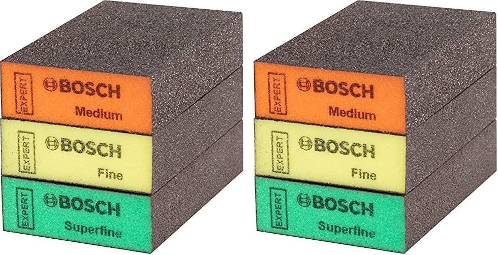 Bosch Professional 3x Expert S471 Standard Blocks (for Softwood, Paint ...
