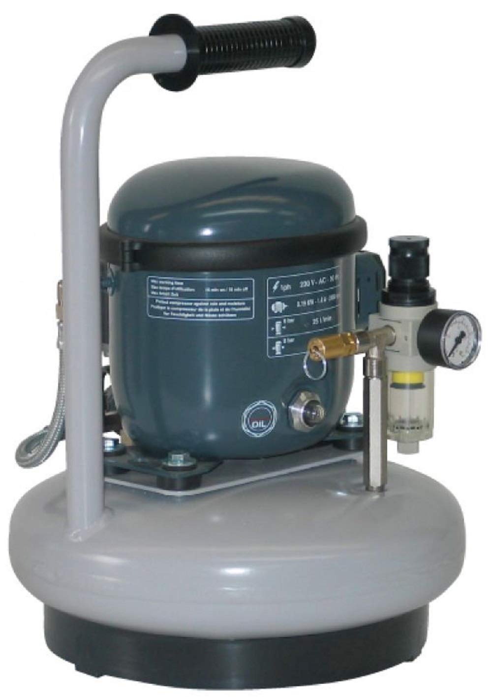 Silent Air Compressor SIL-Air 30/6 Werther : Amazon.co.uk: DIY & Tools