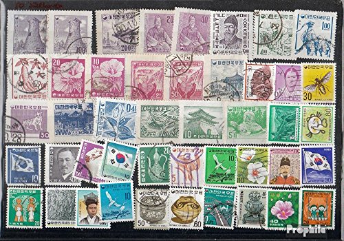 South-Korea 50 different stamps (Stamps for collectors) – BigaMart