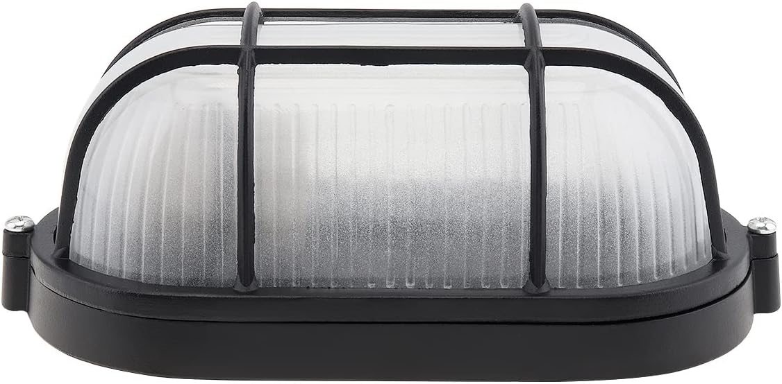 Amazon.com: RTNLIT Nautical Bulkhead Light Fixture, Black Outdoor Wall ...