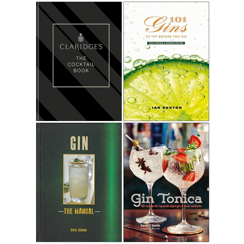 Claridge's The Cocktail Book, 101 Gins To Try Before You Die, Gin The ...
