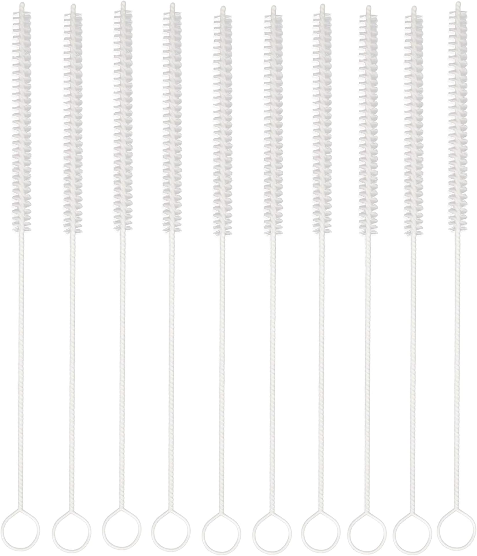 Amazon.com: 10pc Premium Straw Cleaner Brush XL 12" Long & 3/8” Wide ...