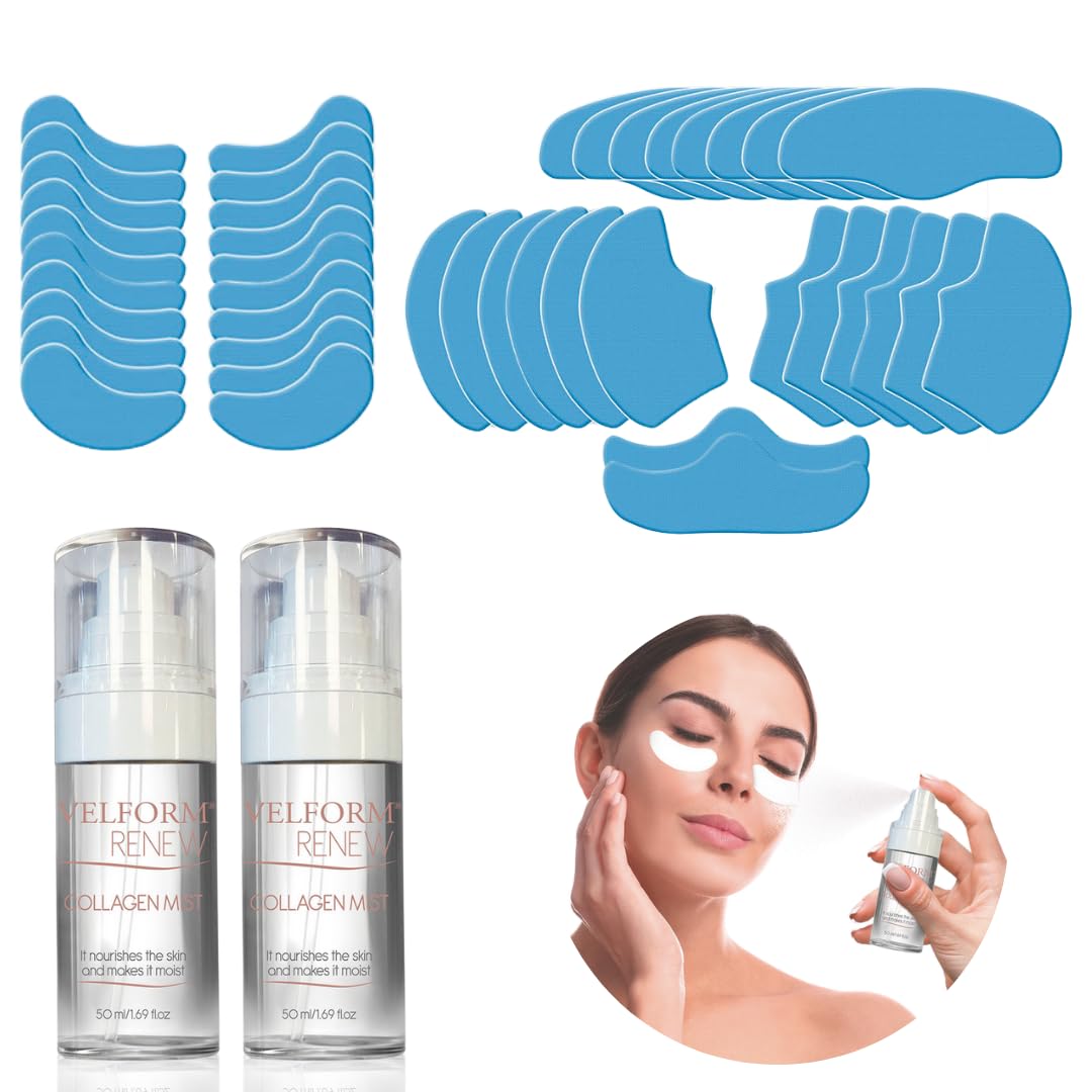 Velform Renew Anti-Wrinkle Mask, Patches for Eye, Neck, Forehead and ...
