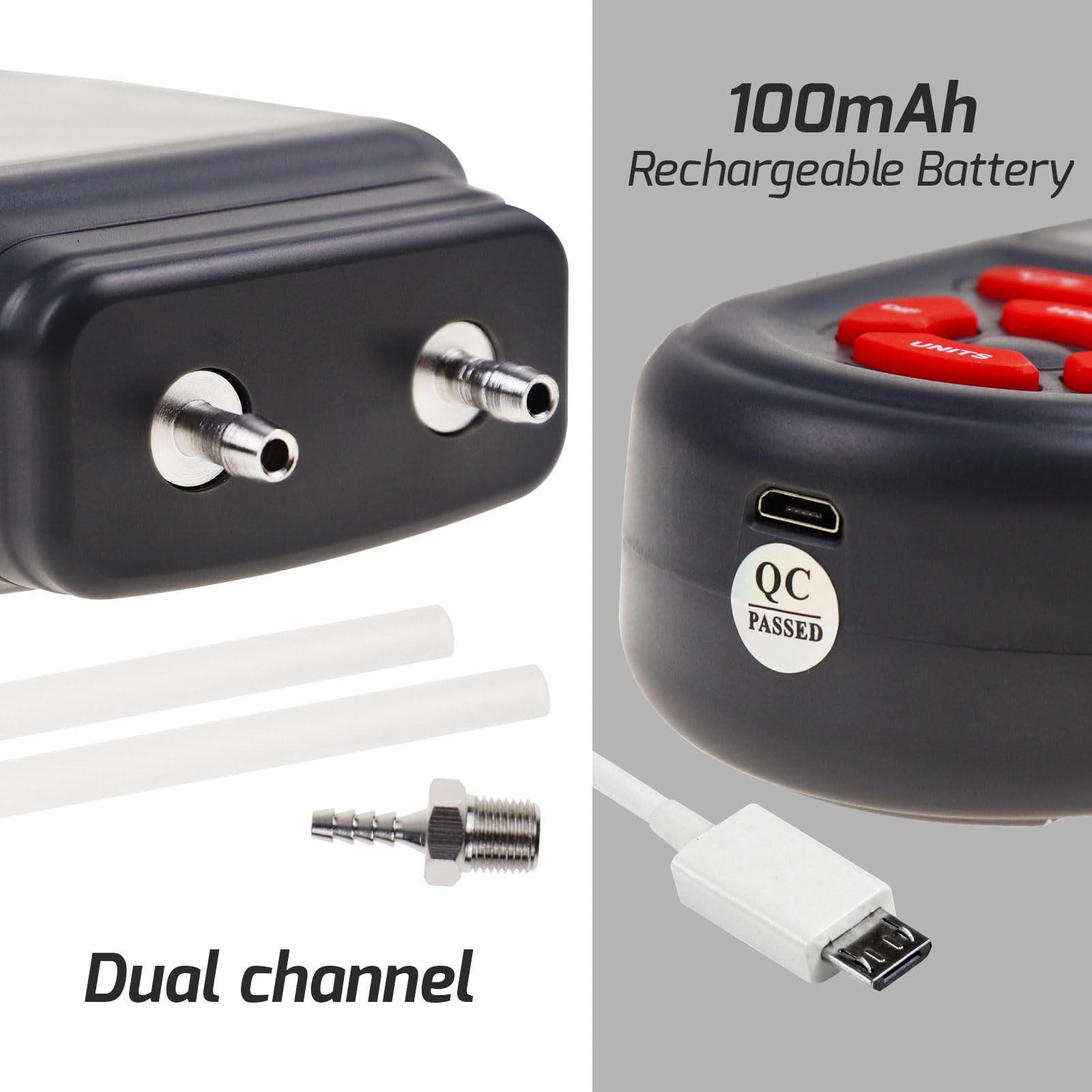 Snapklik.com : Manometer Gas Pressure Tester Gauges HVAC 12 Selectable ...