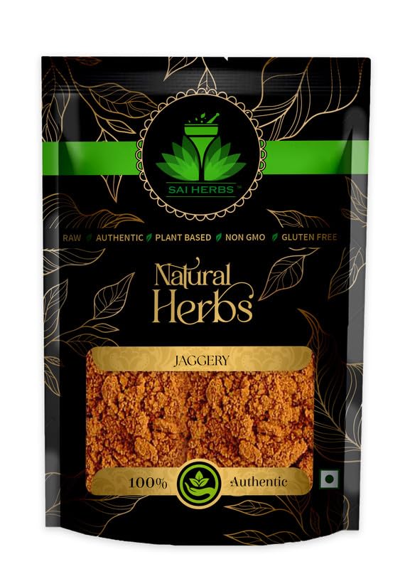 SAI HERBS Shakkar - Desi Sakkar - Shakar - Jaggery Powder - Gudh Powder ...