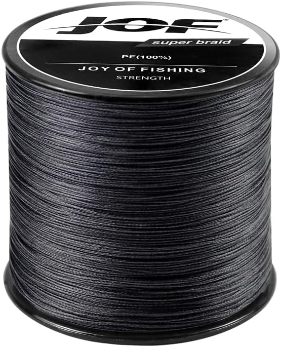 Amazon.com : JOF Braided Fishing Line, Abrasion Resistant Braided Lines ...