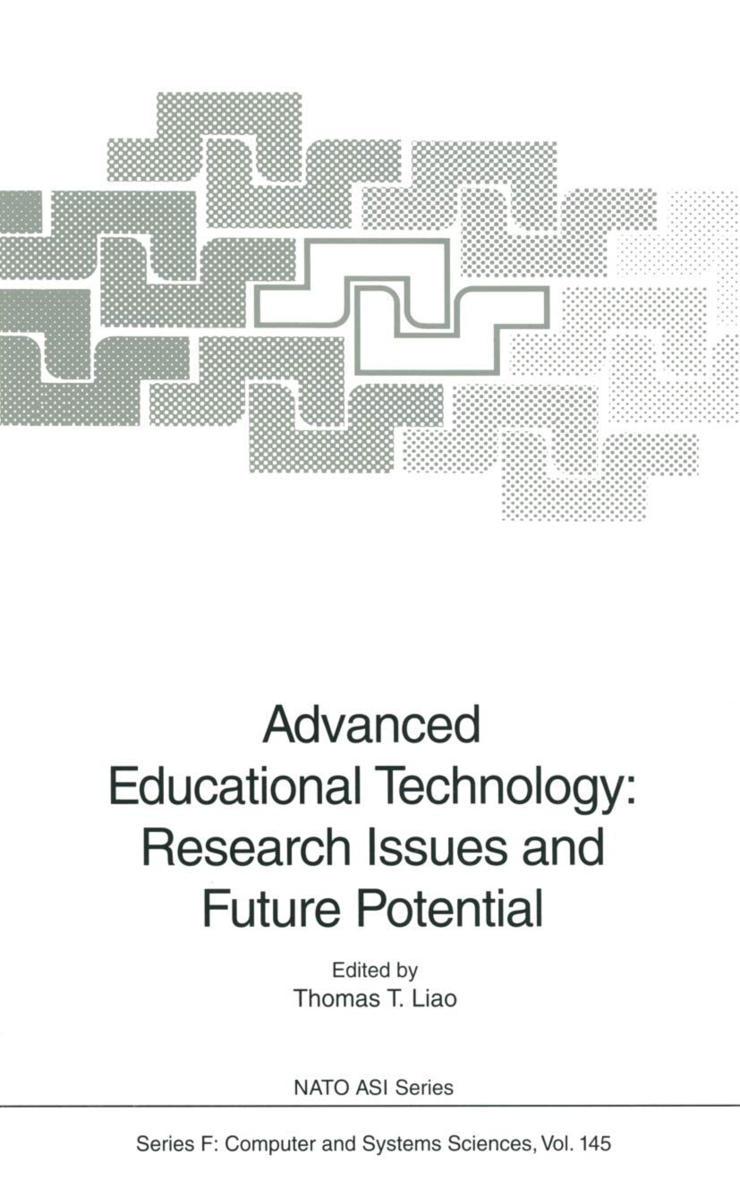 Advanced Educational Technology: Research Issues and Future Potential ...