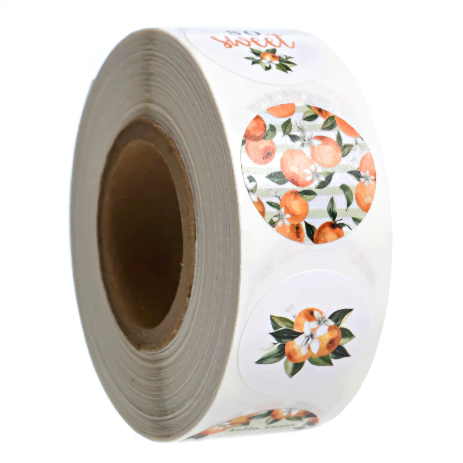 Amazon.com: Little Cutie Baby Shower Stickers / 6 Adorable Clementine ...