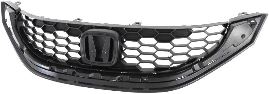 Amazon.com: ECOTRIC Front Grill Compatible with 2013 2014 2015 Honda ...