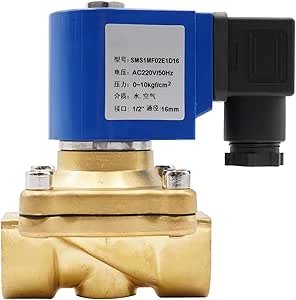 Amazon.com: Large Diameter Direct Acting Normally Closed Solenoid Valve ...