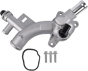 Amazon.com: Woosphy Coolant Housing Water Outlet Aluminum Replacement ...