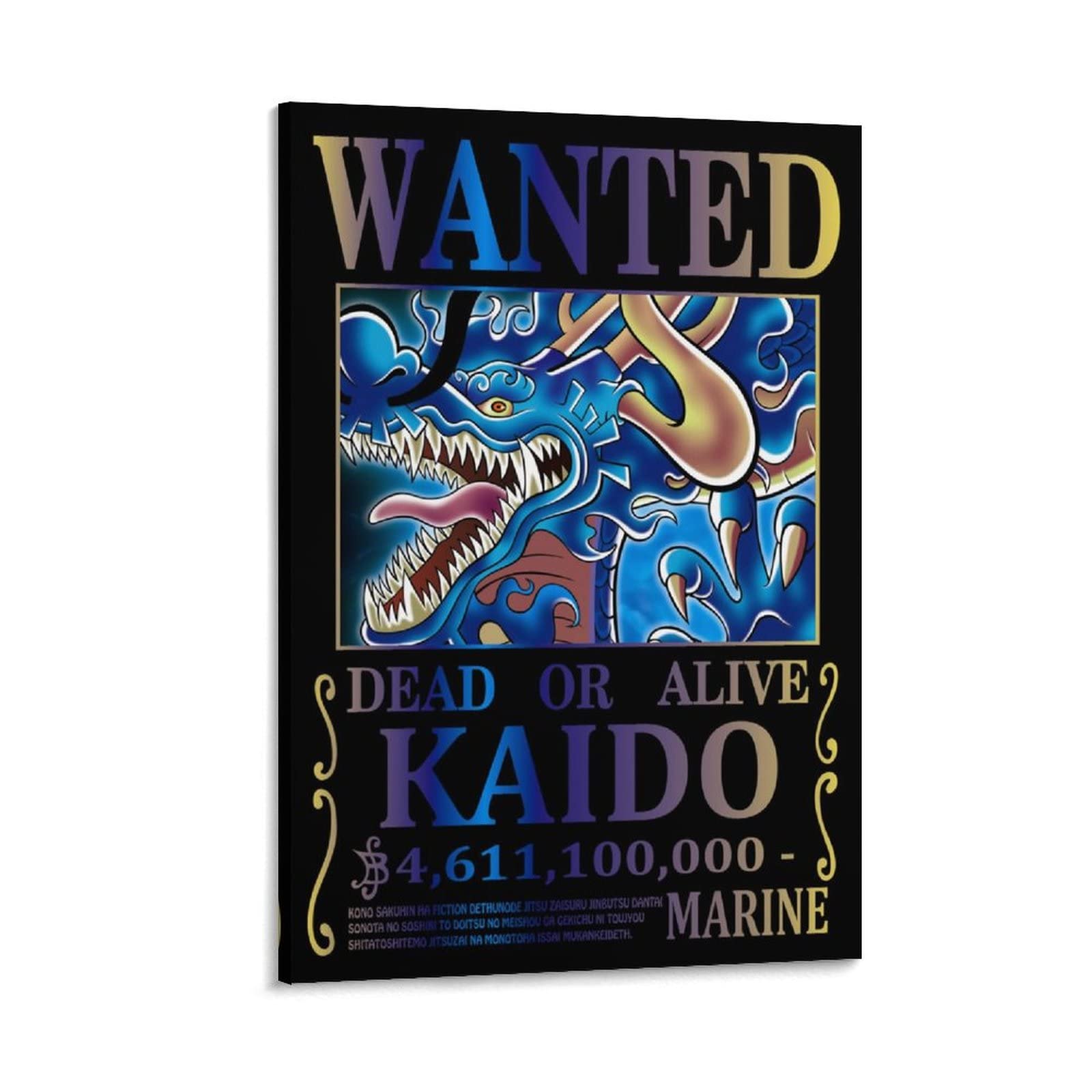 One Piece Wanted Poster Dragon One Piece Wanted Posters