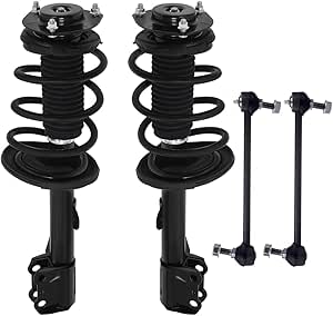Amazon.com: AUTOMUTO Front Complete Struts Assembly Stabilizer Bar Link ...