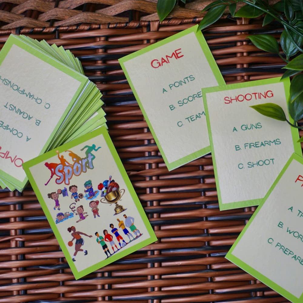 Buy Sassy Art Corner - Sports Taboo Game | Sports-Based Taboo Cards ...