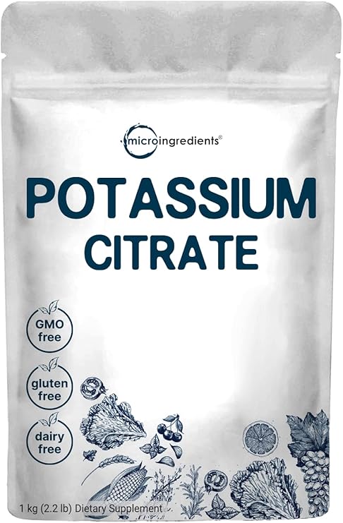 Amazon.com: US Origin Potassium Citrate Powder, 1 KG (35 Ounce ...