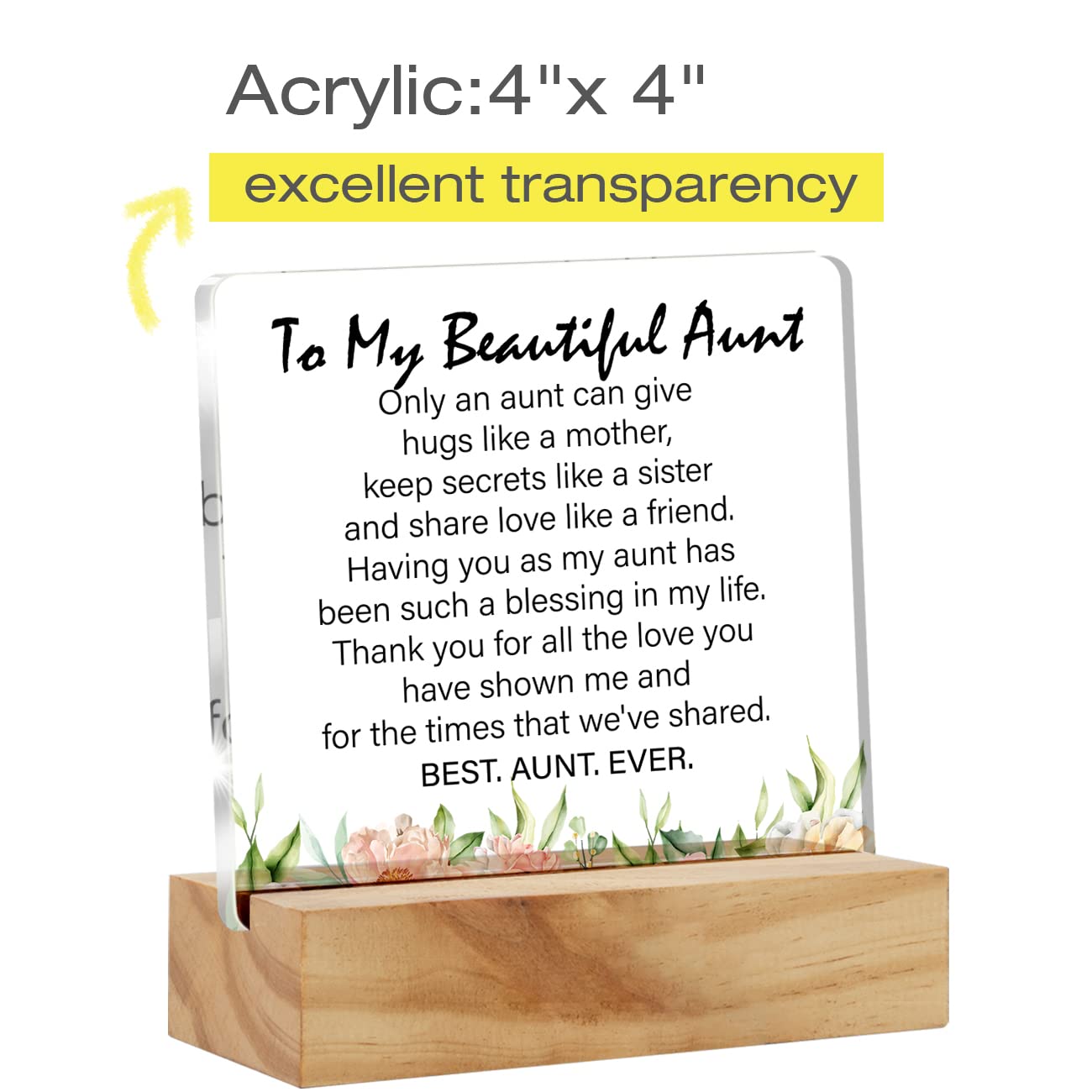 Snapklik.com : Best Aunt Ever Gift Auntie Gifts, To My Beautiful Aunt ...