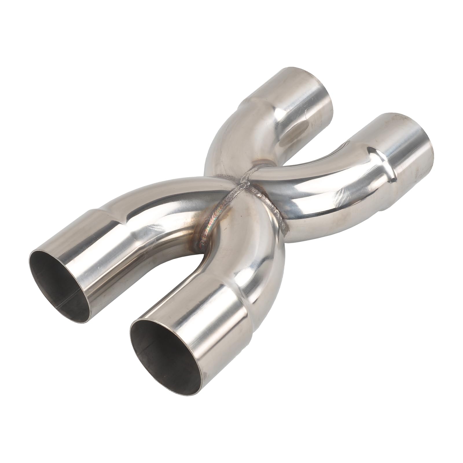 Snapklik.com : BIGREAT Exhaust Tip X Pipe 2.5 Inch Inlet/Outlet Diameter