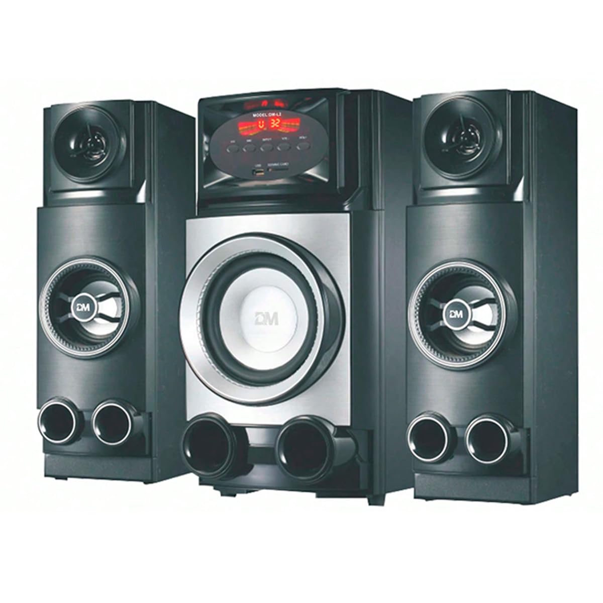 Genérico Estéreos DM-L2 Bocinas Bluetooth, Bajos más Profundos, con ...