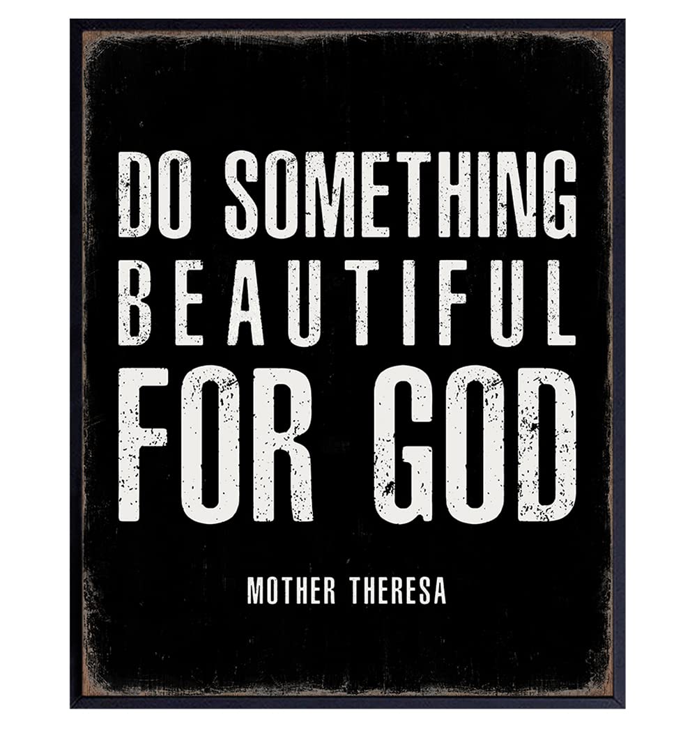 Amazon.com: Christian Wall Art - Catholic Gifts for Men Women Woman Man ...