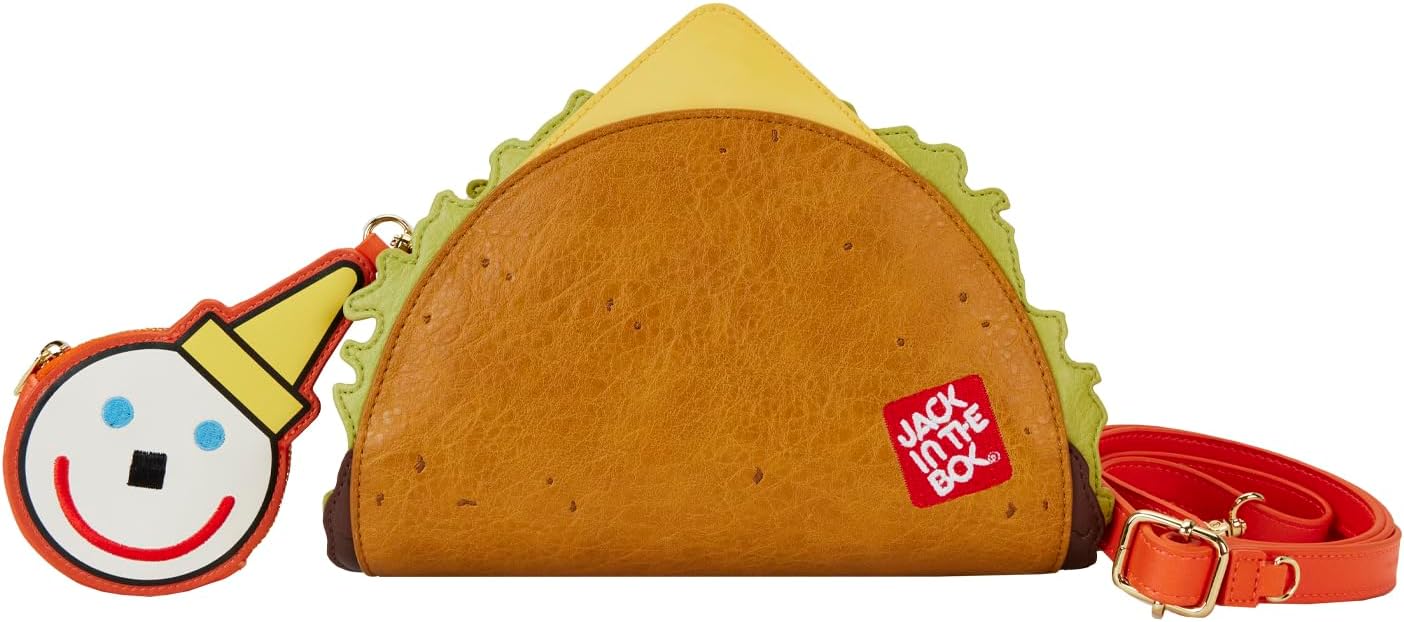 Loungefly Jack in the Box Late Night Taco Crossbody Bag with Coin Bag ...