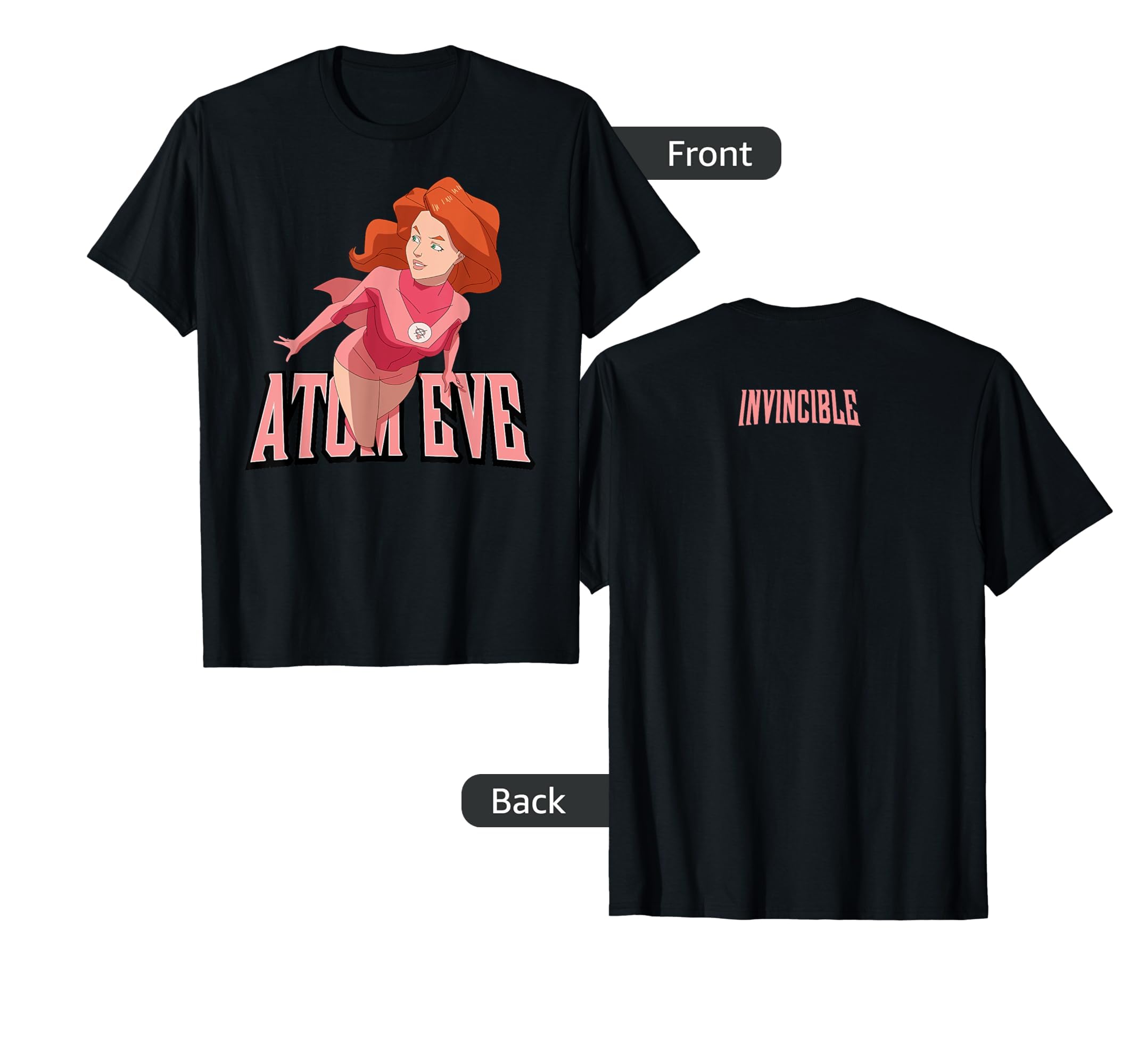 Amazon.com: Invincible Animated - Atom Eve T-Shirt : Clothing, Shoes ...