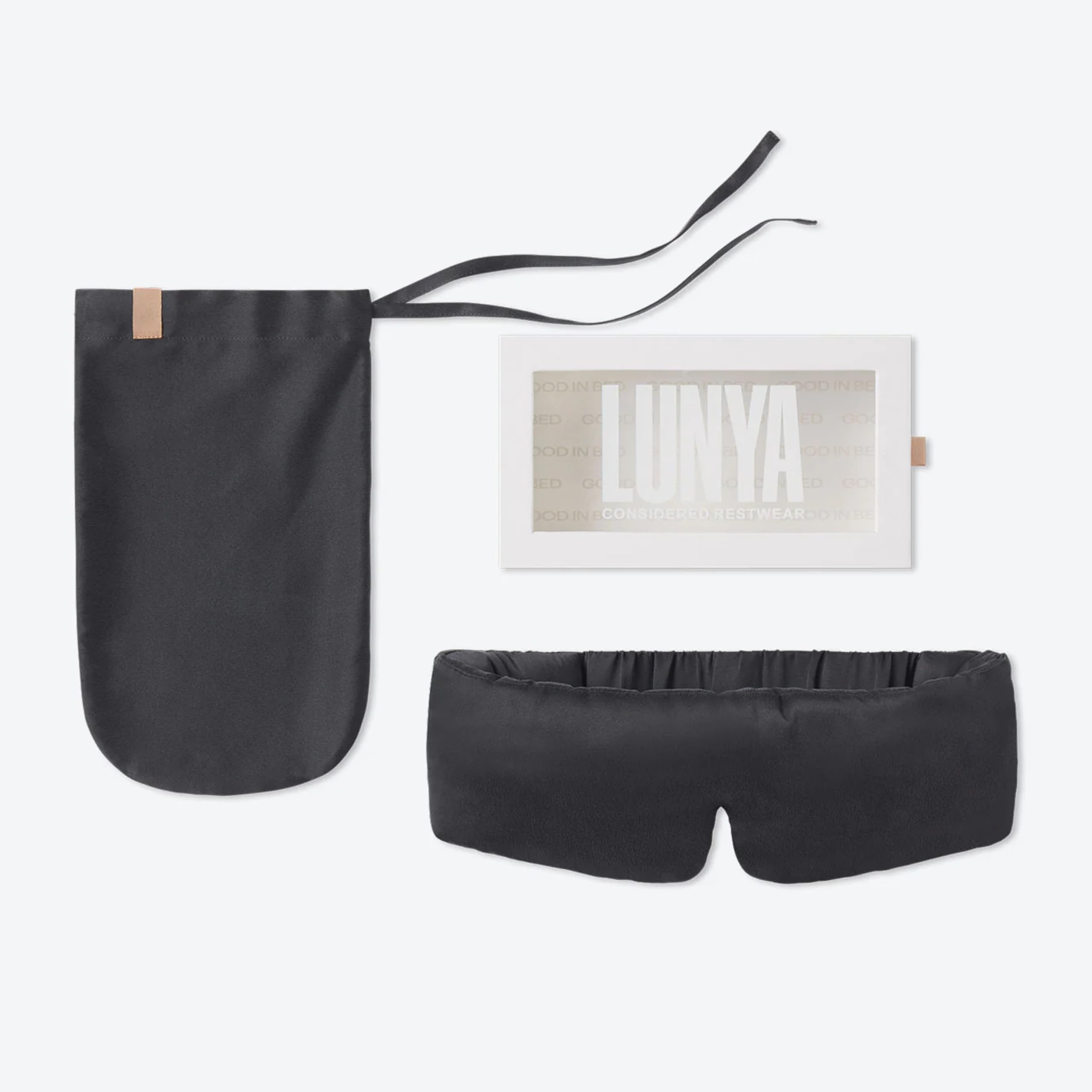 Amazon.com: Lunya Sleep Mask with Box - Washable Silk Sleeping Mask and ...
