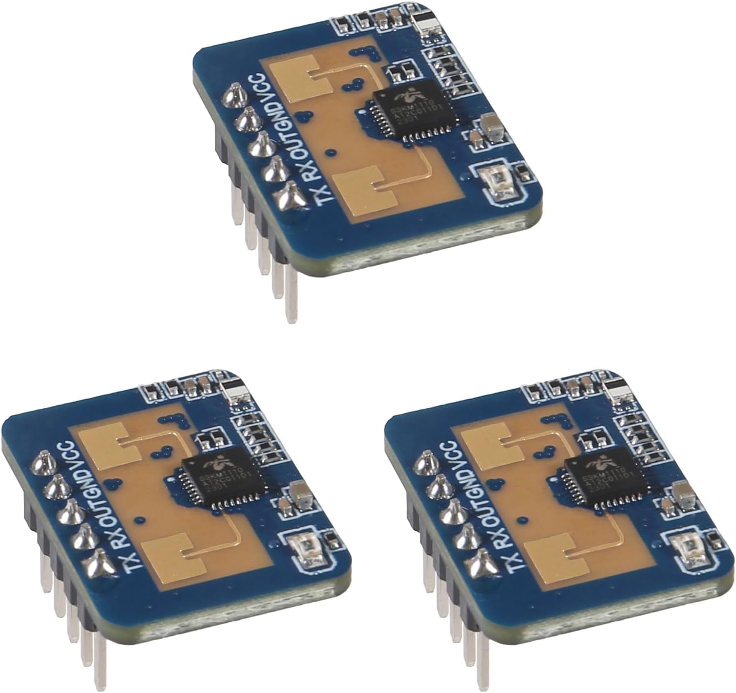 Amazon.com: D-FLIFE 3pcs LD2410C Human Presence Radar Sensor Module HLK ...
