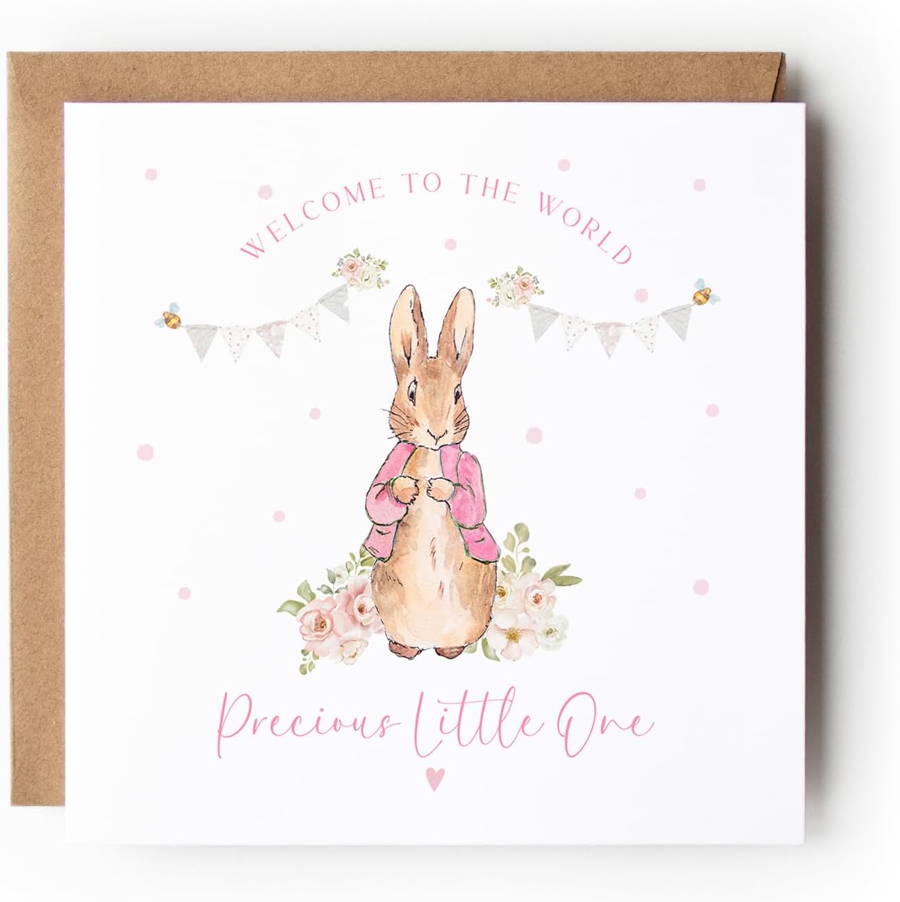 New Baby Girl Card, Birth of Baby Girl, Daughter Card : Amazon.co.uk ...