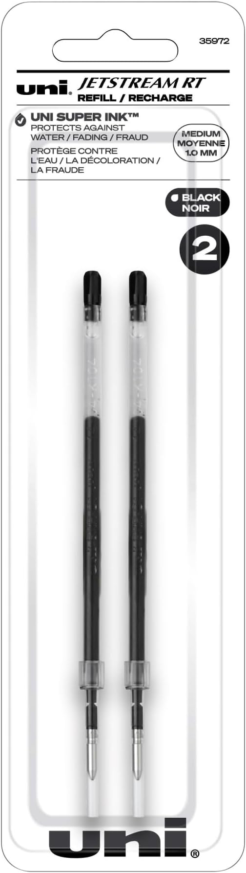 Amazon.com : uniball Refill For Jetstream Rt Pens, Bold Conical Tip ...