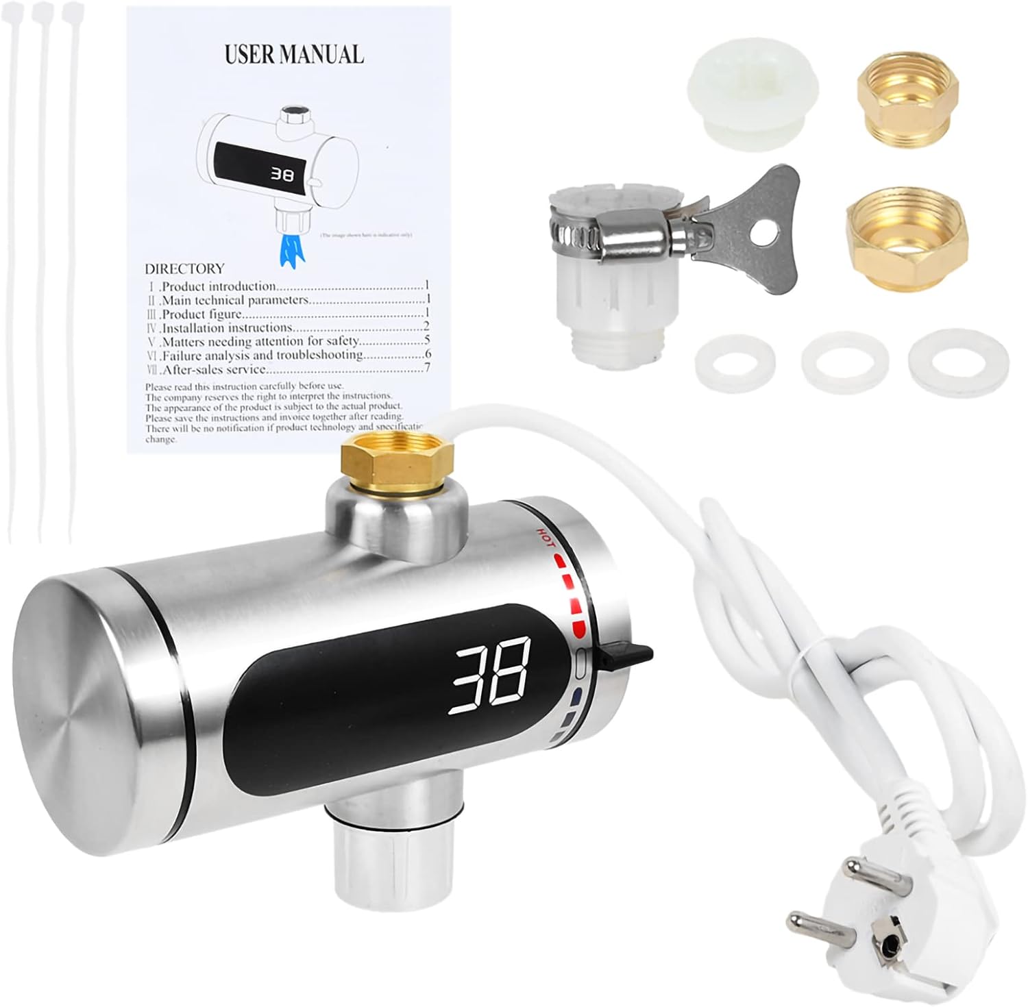 Elektrischer Durchlauferhitzer | Schnelles Aufheizen durch ...