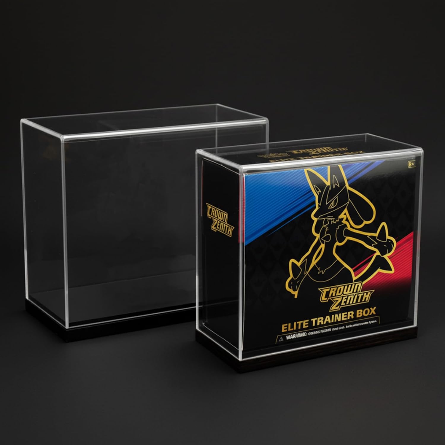 Amazon.com: Elegant Elite Trainer Box Display Case with Solid Wood Base ...