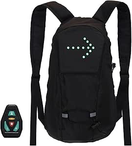 Amazon.com: Remote control LED luminous backpack luminous bag turn ...