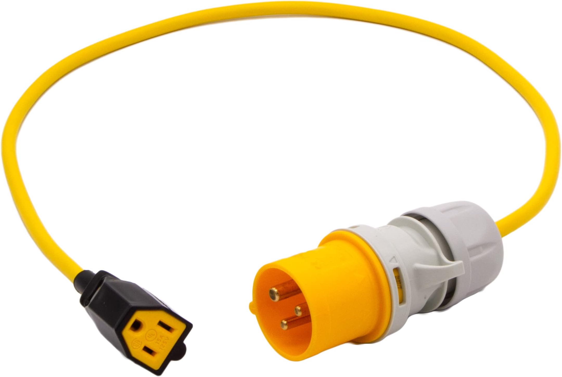Defender Fly Lead Converter 32A - 16A 110V (E85323) : Amazon.co.uk: Garden